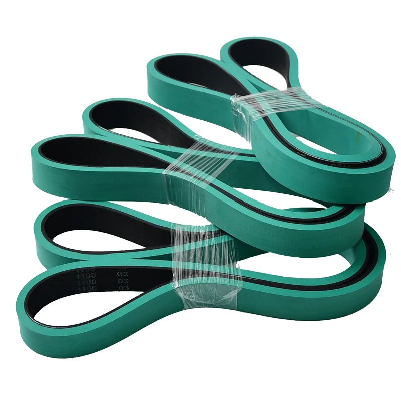 Green-Rubber-Transfer-Paper-Belt-para-Automatic-Folding-Machine-8-0mm ...