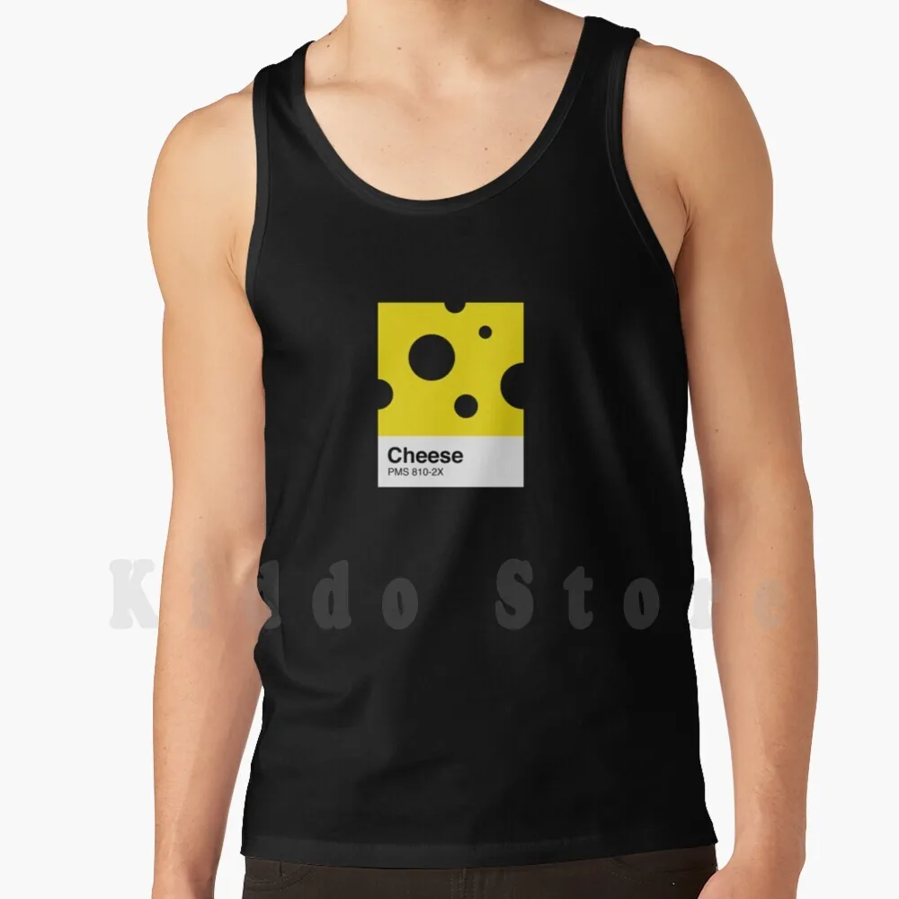 Cheese-Pantone-Tank-Tops-Vest-100-Cotton-Cheese-Food-Burger-Pantone ...
