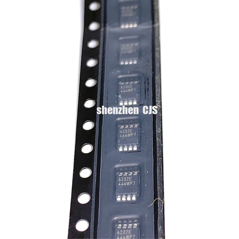 100% original MCP6232 E/MS MCP6232 E MCP6232 6232E IC, AMP OP GP 2 ...