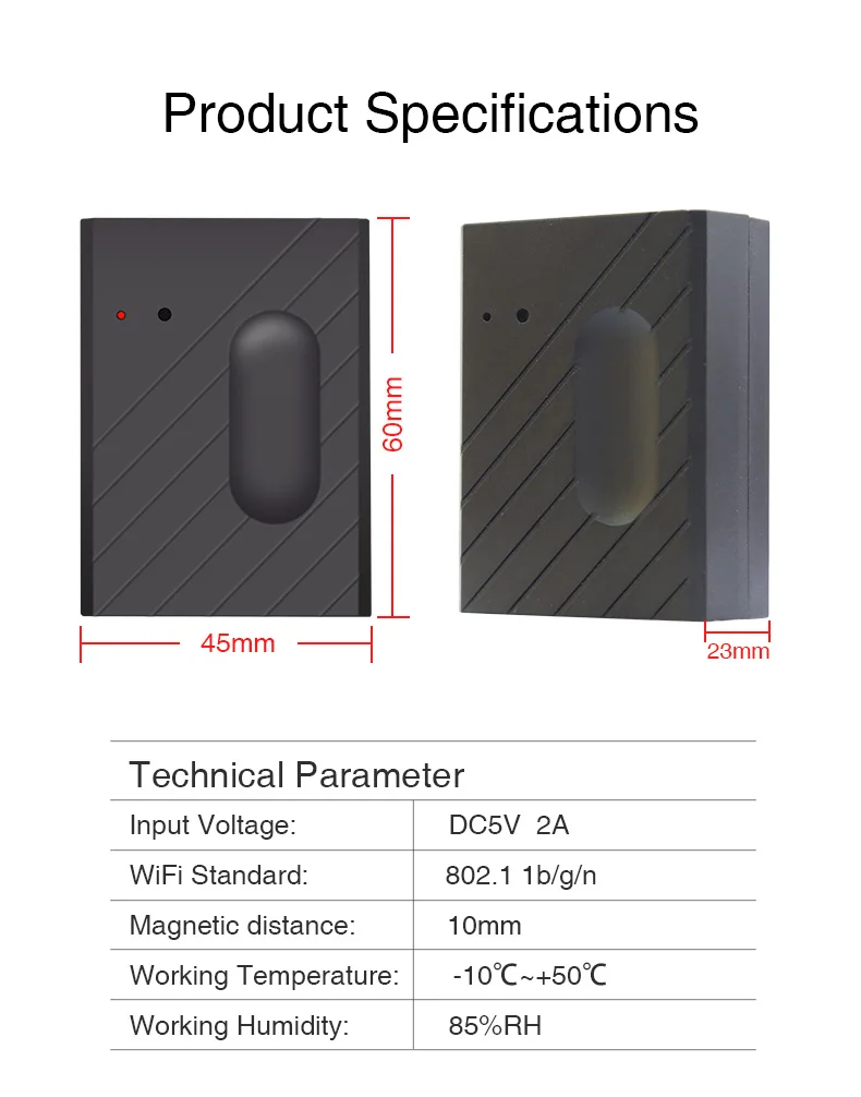 Automatizare smart Releu Wi-Fi pentru usa de garaj, poarta, control de ...