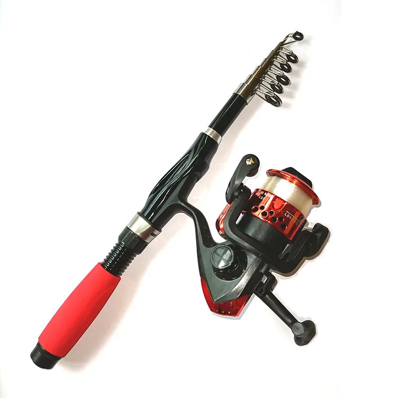 Mini-Telescopic-Fishing-Rod-Light-Spinning-Reel-Red-Color-Combos-Kit ...