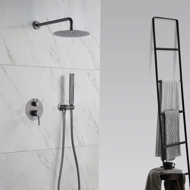 Gunmetal-Grey-Hot-And-Cold-Shower-System-With-Concealed-Brass-Diverter ...