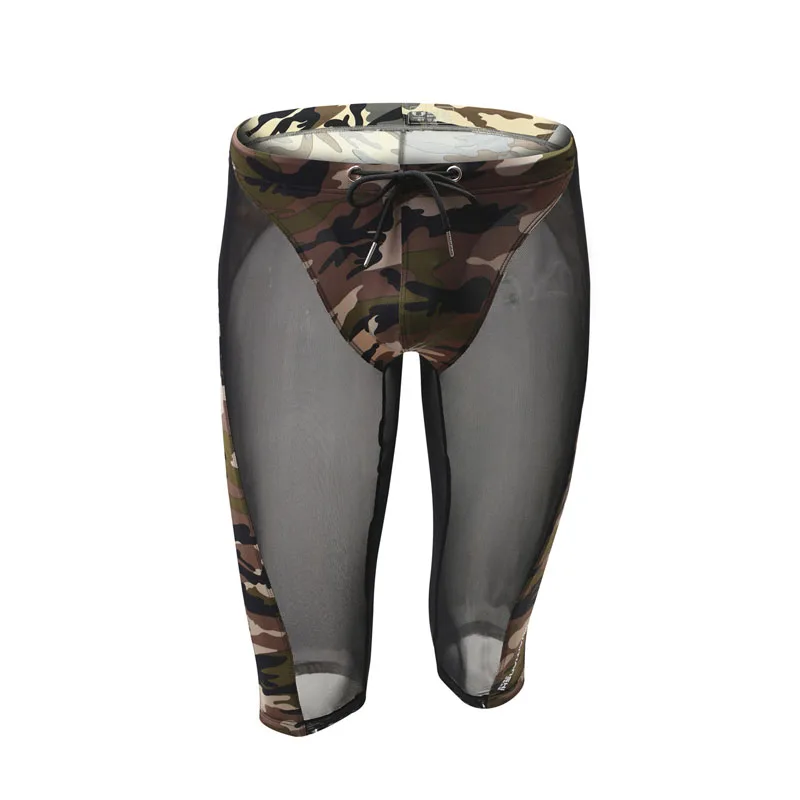 Mesh-Boxers-Camouflage-Men-Underwear-Elastic-Waistband-Breathable-Sport ...