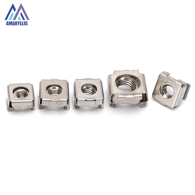 M4 M5 M6 M8 Stainless Steel 304 Cage Square Nut Blind Inserts Nuts ...