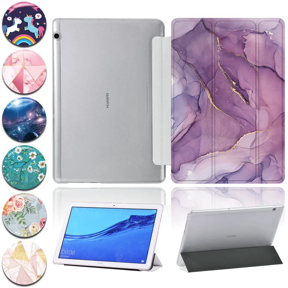 Funda para Huawei MediaPad T3 10, cubierta para tableta de 9,6 ", AGS W09/L09/L03/MediaPad T5 10 ...