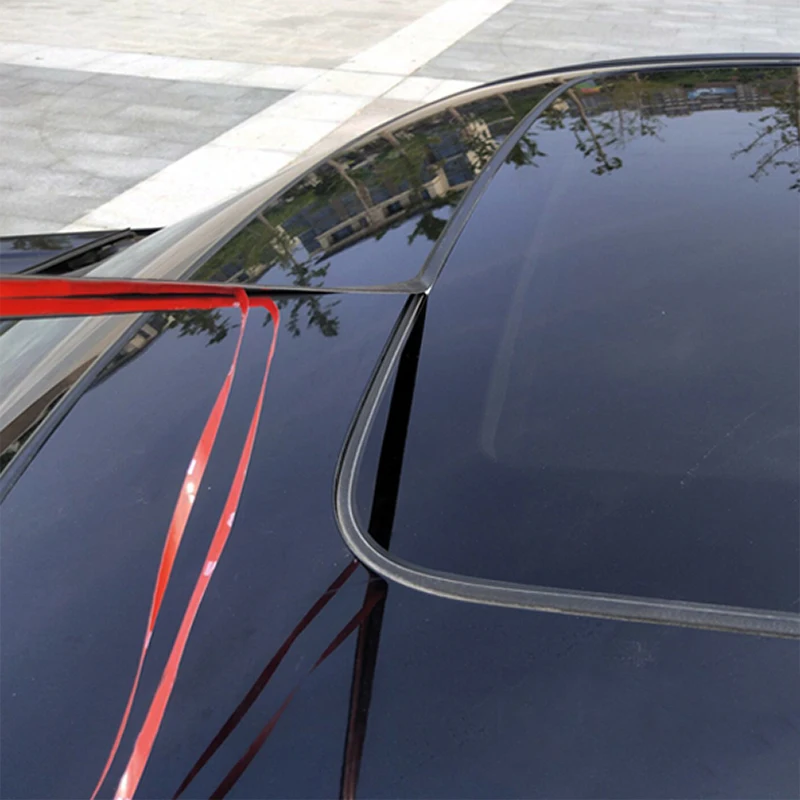 14mm/19mm Car Window Sealant Rubber Stickers Sunroof Triangular Window ...