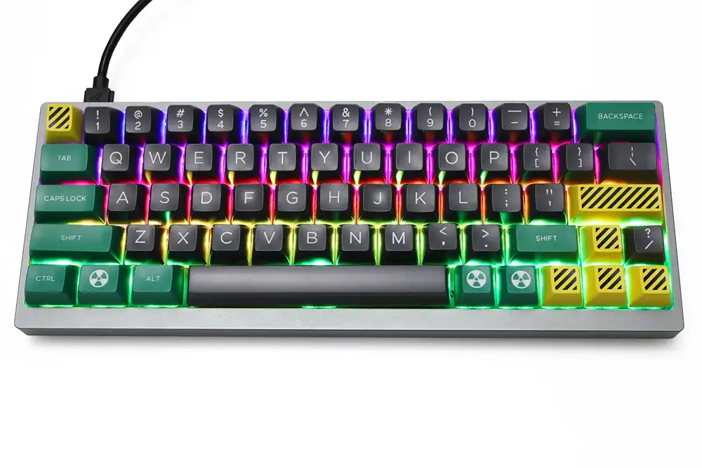 bm60rgb bm60 rgb 60% gh60 hot swappable Custom Mechanical Keyboard PCB ...