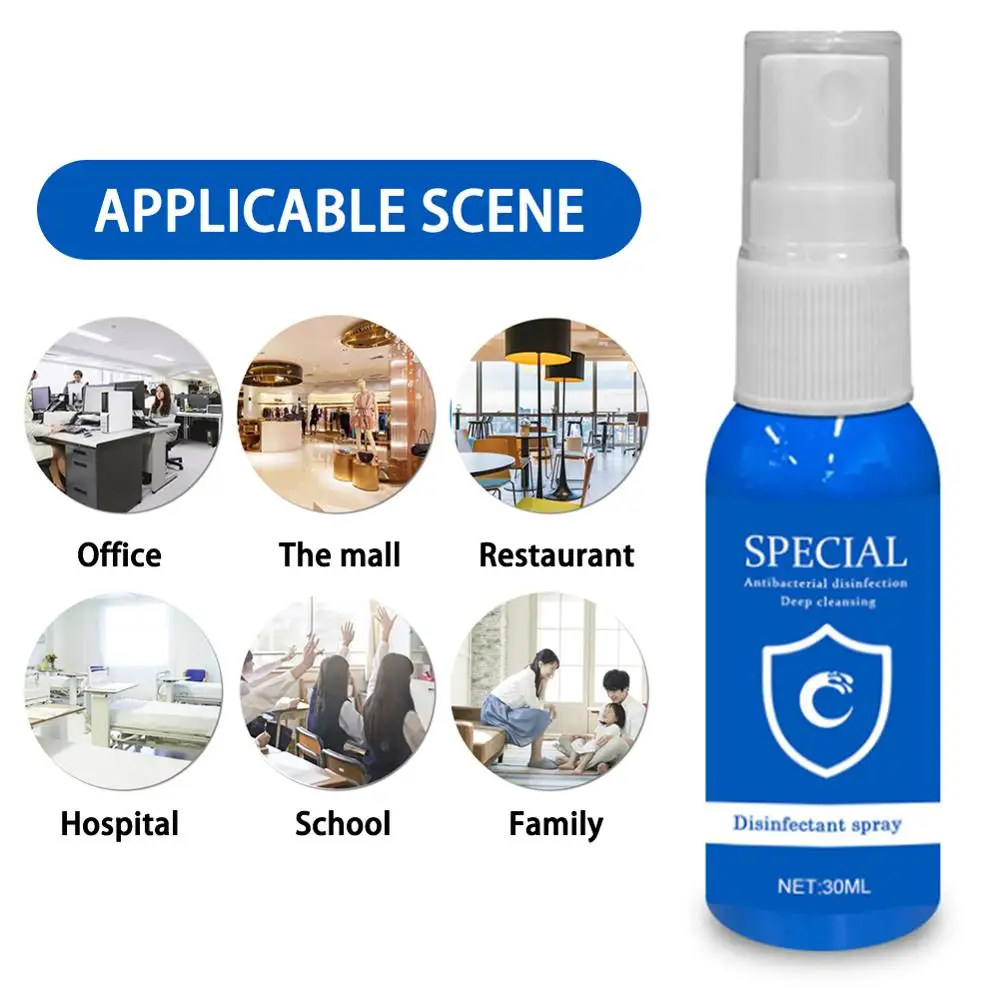 30ml antibacterial disinfection spray Alcohol-free safe and harmless ...