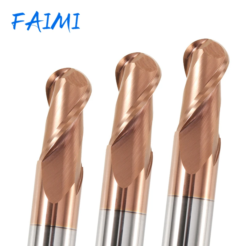 Milling-Cutter-Tungsten-Steel-2-Flutes-Ball-Nose-Alloy-TiSiN-Coating ...
