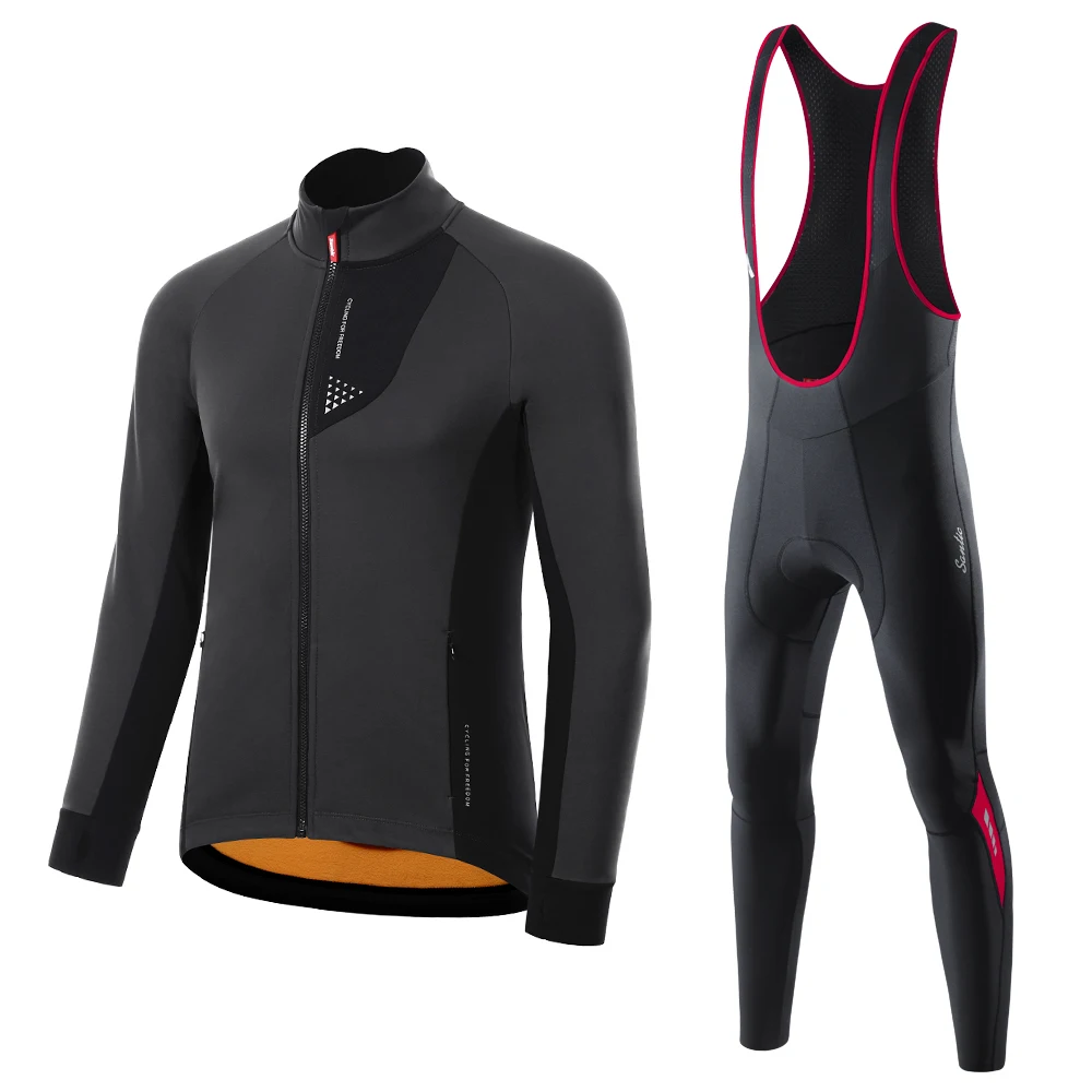 Santic-terno-de-ciclismo-dos-homens-manga-longa-quente-mountain-bike ...