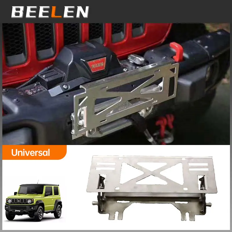 Front license plate frame holder For Suzuki Jimny JB64 JB74W 2019 2022 ...