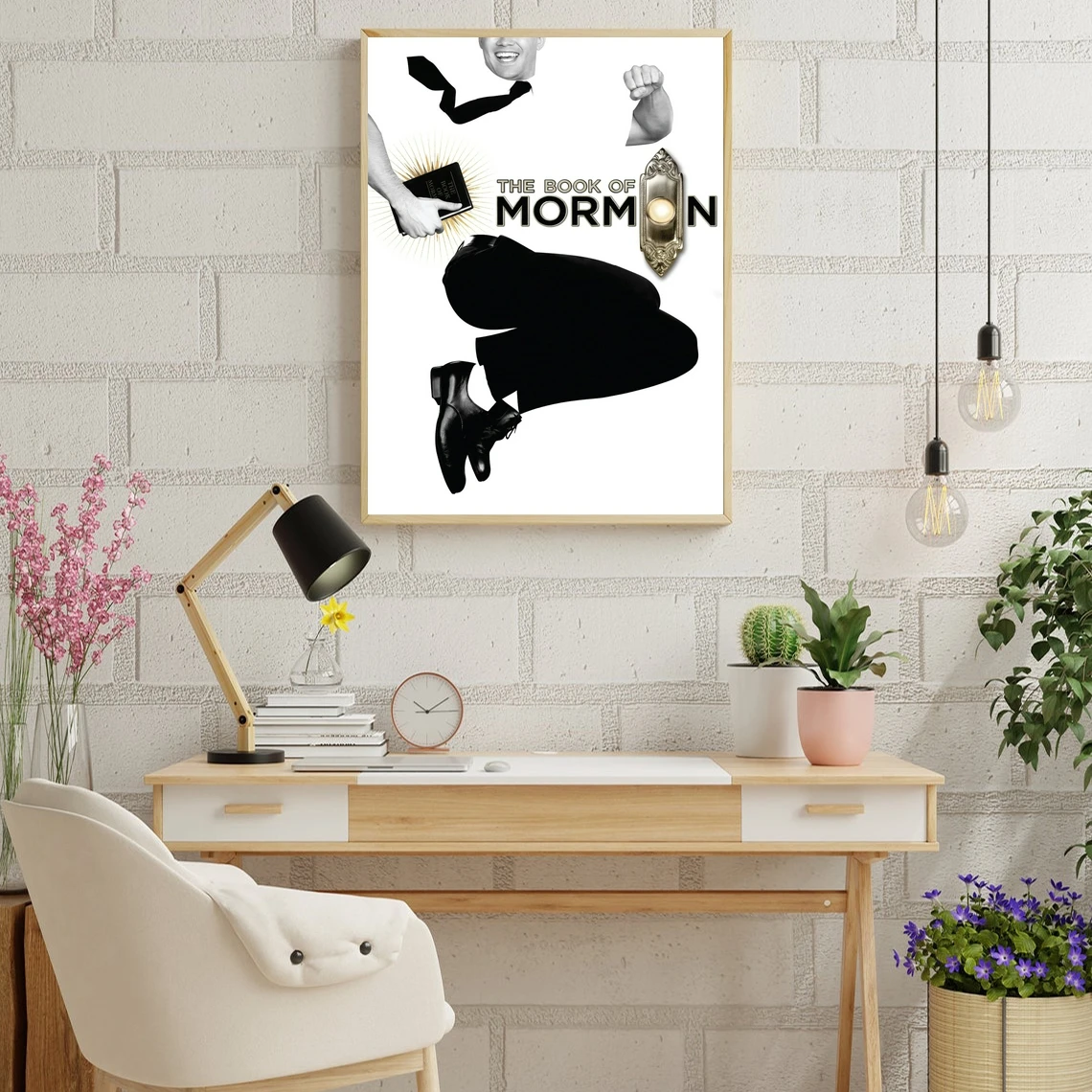 Book Of Mormon Musical Poster