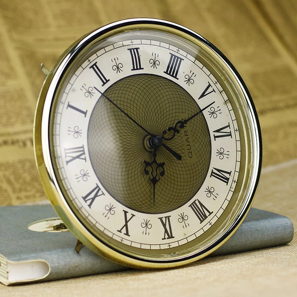 Shellhard 2-1/2" (65mm) Clock Quartz Movement Insert Roman Numeral ...