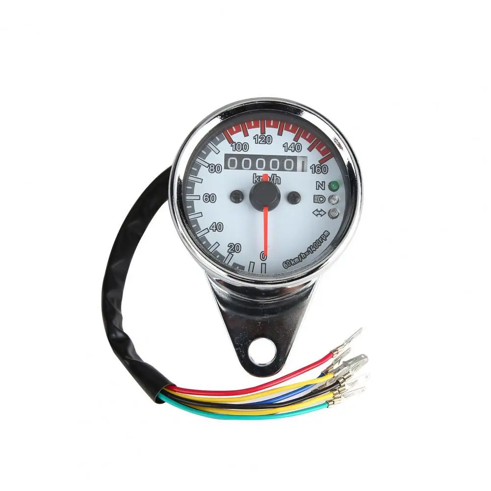 Motorcycle Lcd Digital Speedometer Instrument - 12v Universal ...