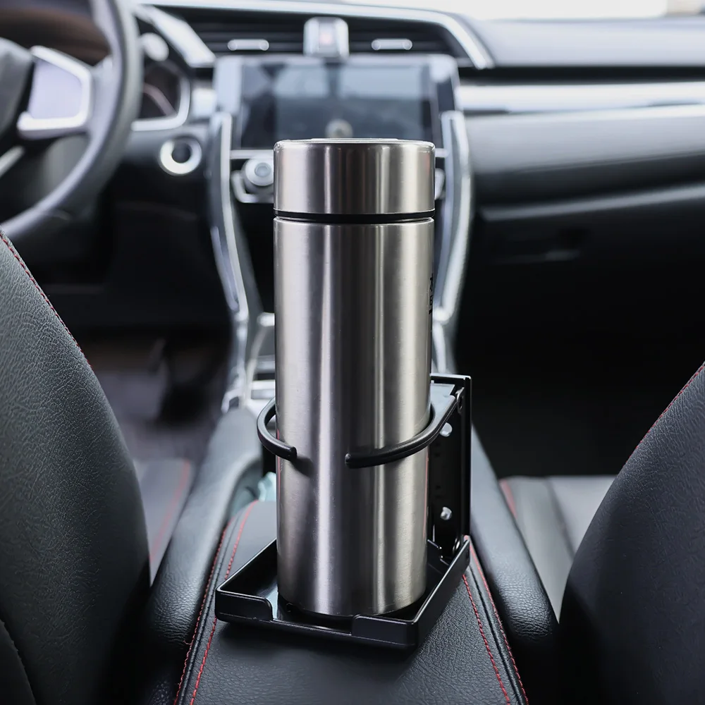 PORTE BOISSON,02--Porte gobelet'eau pliable pour voiture, Portable ...