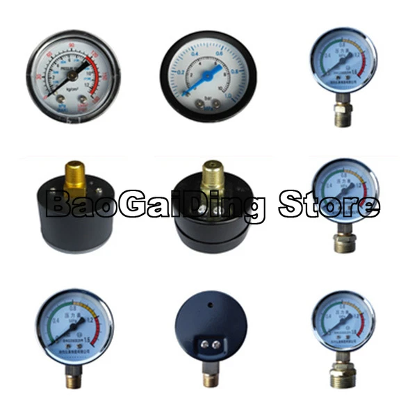 Air Compressor Pressure Gauge