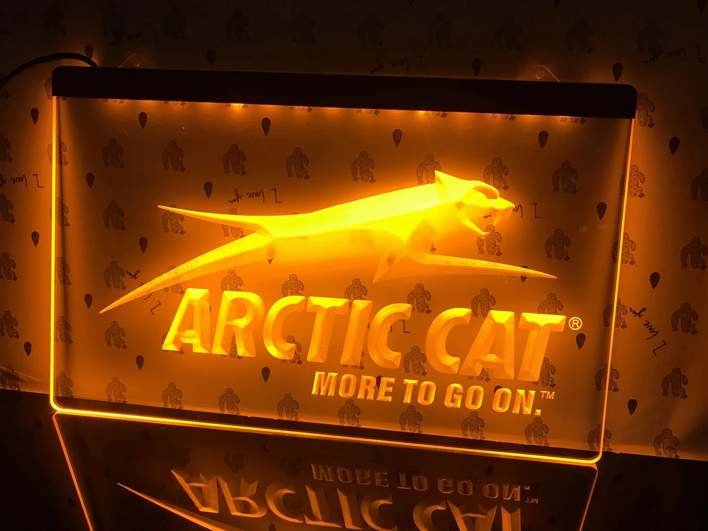 Orange Arctic Cat Logo