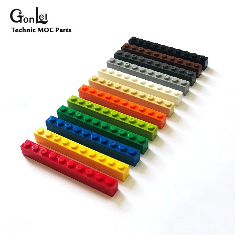 100 pieces LEGO 1x10 Bricks White White bricks 6111 Toys & Games Toys etna.com.pe