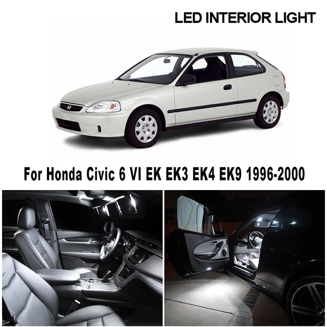 Honda Civic Ek Sedan White