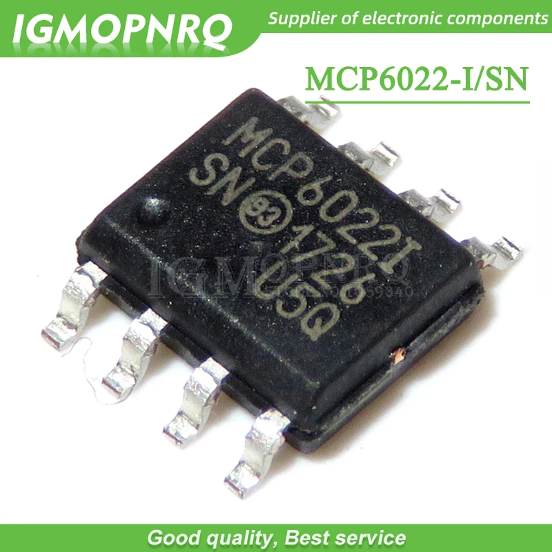 50PCS MCP6022 I/SN SOP 8 MCP6022 I SOP MCP6022 SMD|Integrated Circuits ...