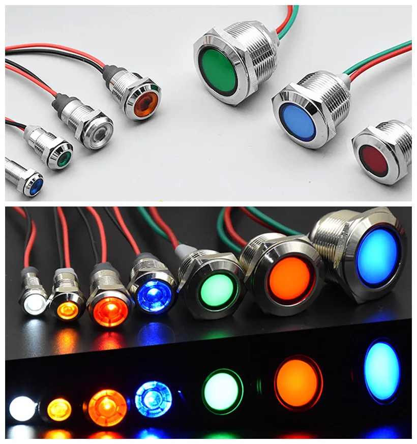1pc-6mm-8mm-10mm-12mm-16mm-Waterproof-IP67-Metal-LED-Warning-Indicator ...