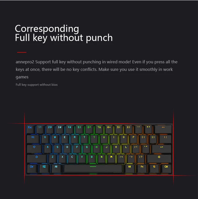 フリマアプリ オリジナル AnnePro2 Bluetoothキーボード