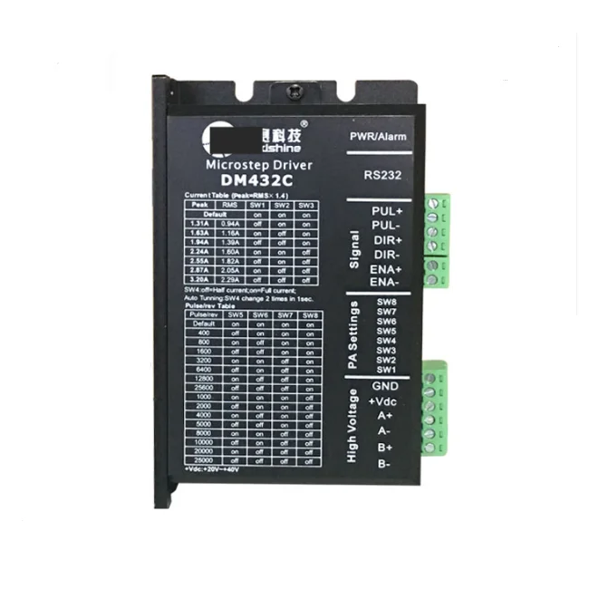 Unidad Microstepping de 2 fases Original DM432C, parámetro de trabajo ...
