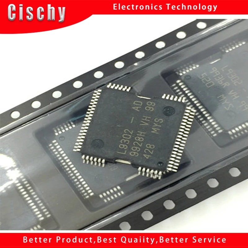5 개/몫 IC L9302 AD L9302AD L9302 LQFP64 9302|Relays| - AliExpress