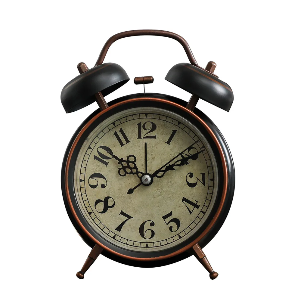 Vintage Alarm Clock Png