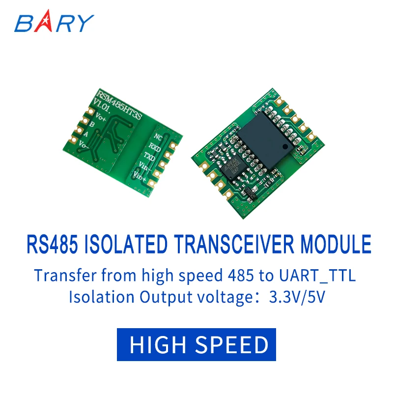 RSM485-TTL-Serial-RS485-Isolated-RS485-Communication-Module-Turns-UART ...