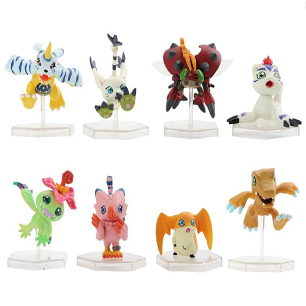 1 pcs Anime Digimon Adventure Action Figures Statue Agumon Gabumon ...
