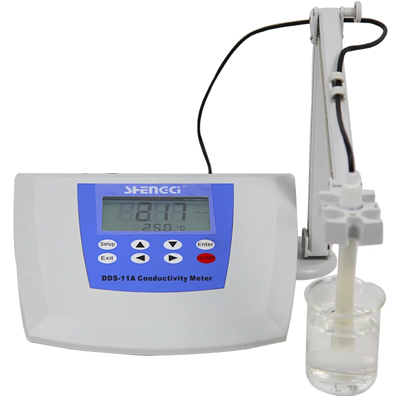 New-sales-promotion-Shanghai-Sheng-magnetic-DDS-11A-desktop-conductivity-meter-digital-display ...