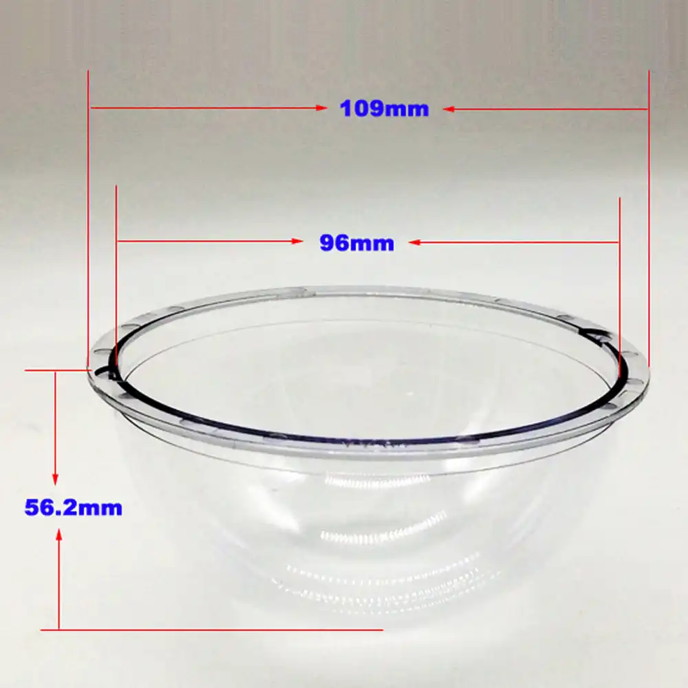 CCTV Security Surveillance Acrylic indoor Dome ip Camera Housing Cover ...
