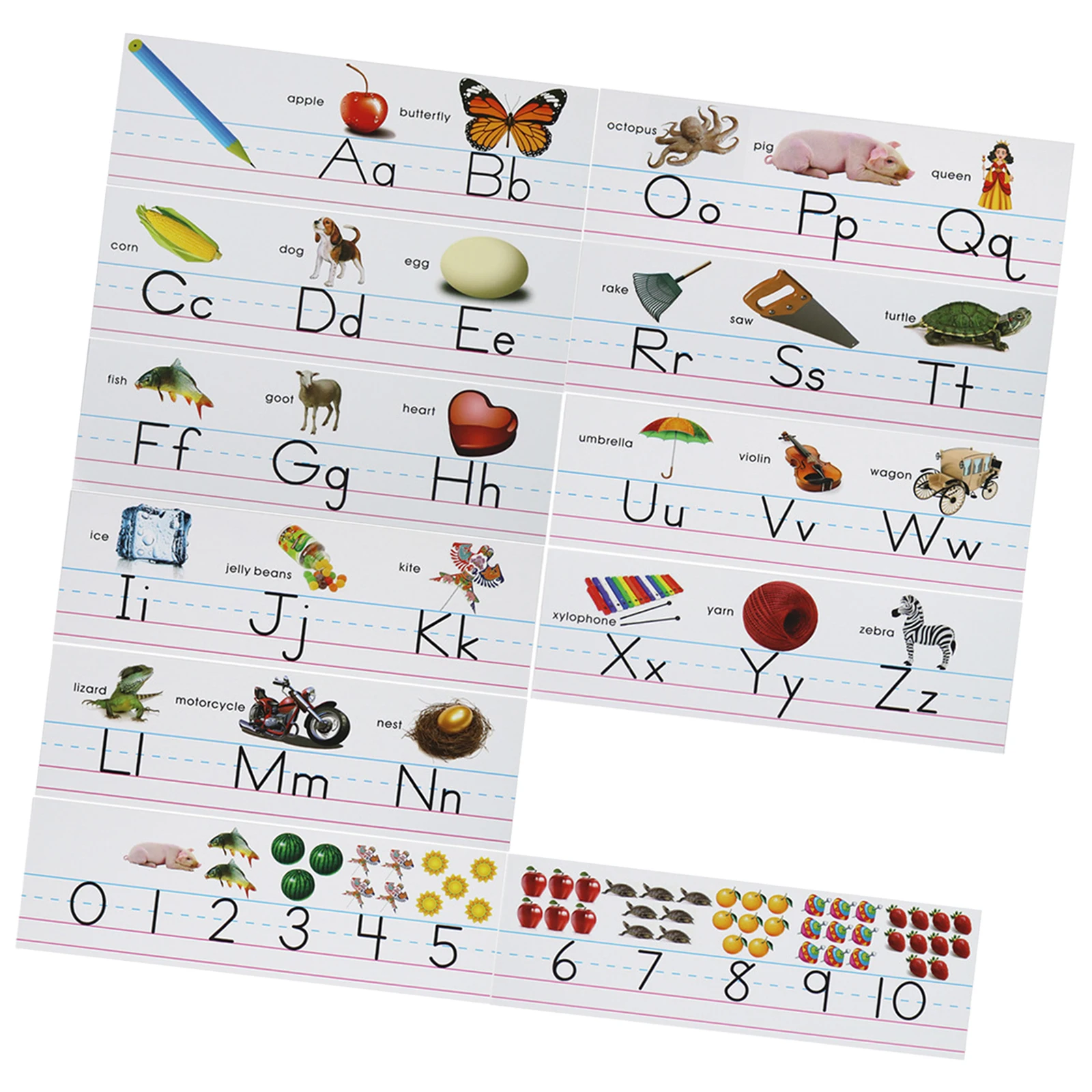 Alphabet Border For Nursery