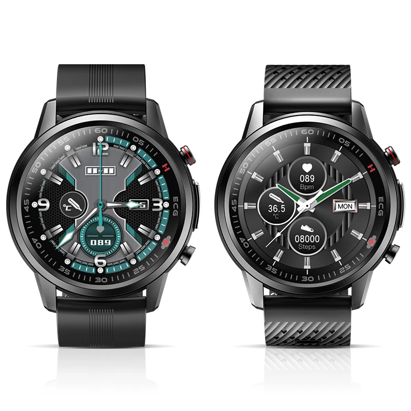 2021ใหม่ F800กีฬา Smart Watch อัตราการเต้นหัวใจ ECG อุณหภูมิควบคุม ...