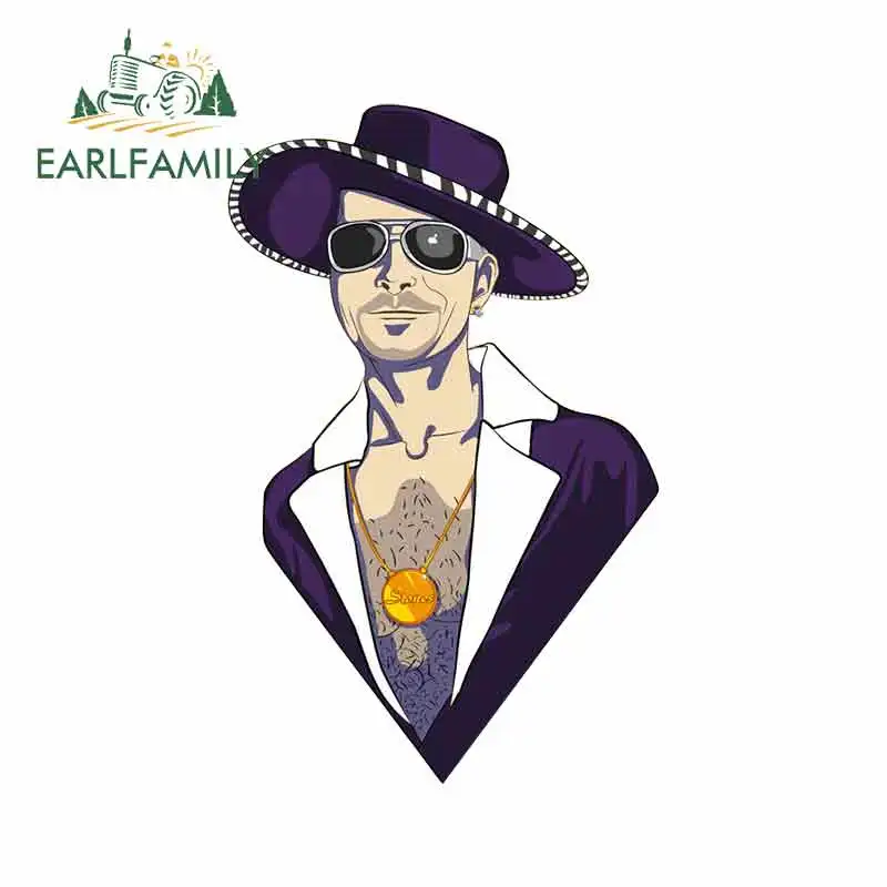 Earlfamily 13cm X 9.7cm Cartoon Pimp Anime Funny Car Stickers ...