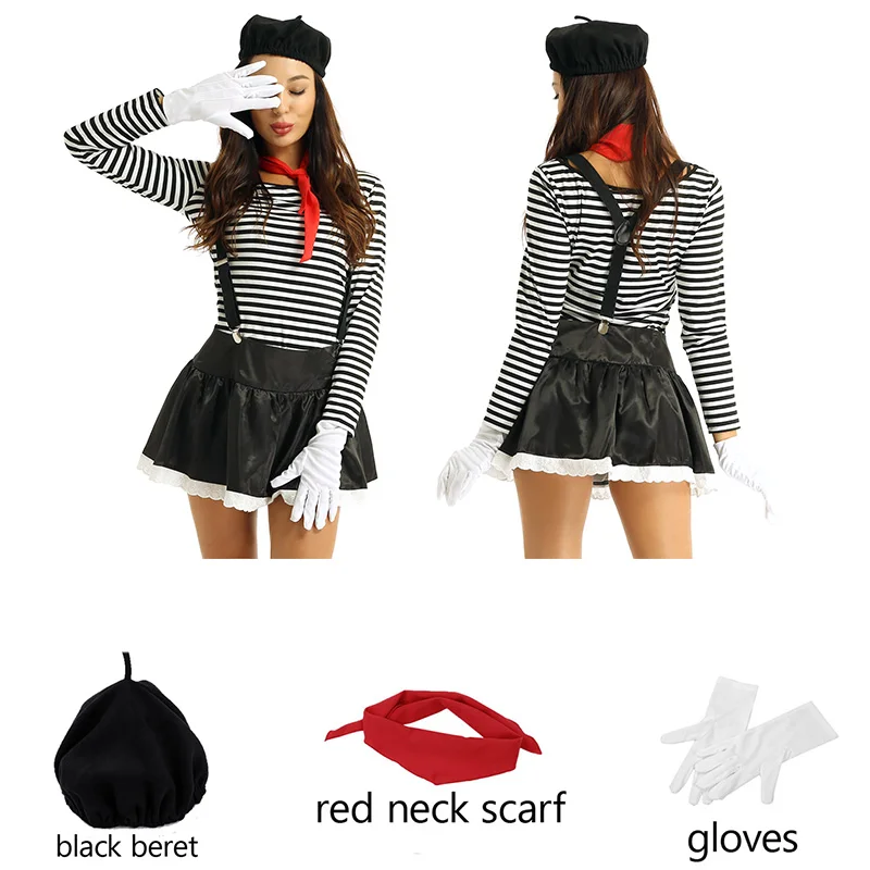 French Mime Costume