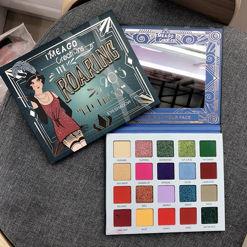 16 цветов, блестящие матовые палитры для теней 20 лет, палитра для ...