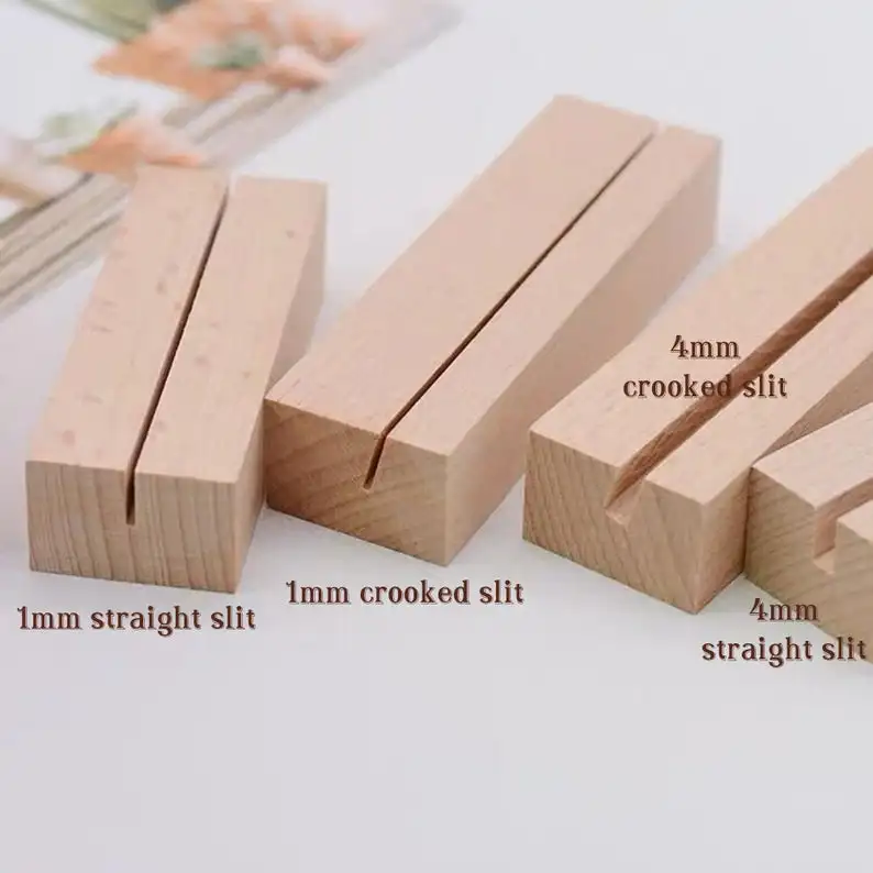 Party Supplies Paper & Party Supplies Invitation Stands Wood Table ...