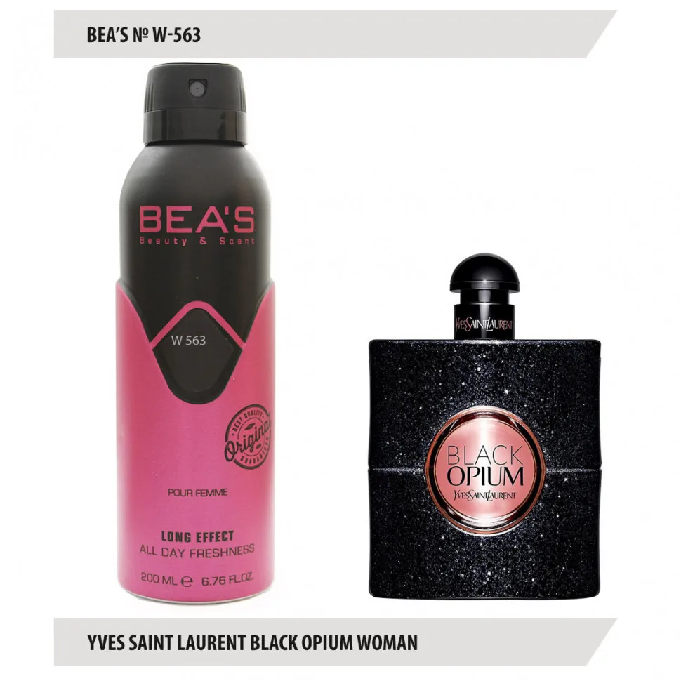 Beas Perfumed Deodorant Ysl Black Opium Women 200 Ml Art. W 563 ...