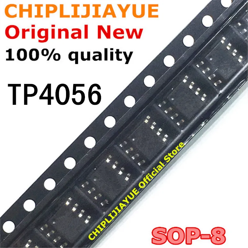 TP4056 SOP 8 4056E TC4056A TP4056E 4056 SOP8 SMD conjunto de chips IC ...