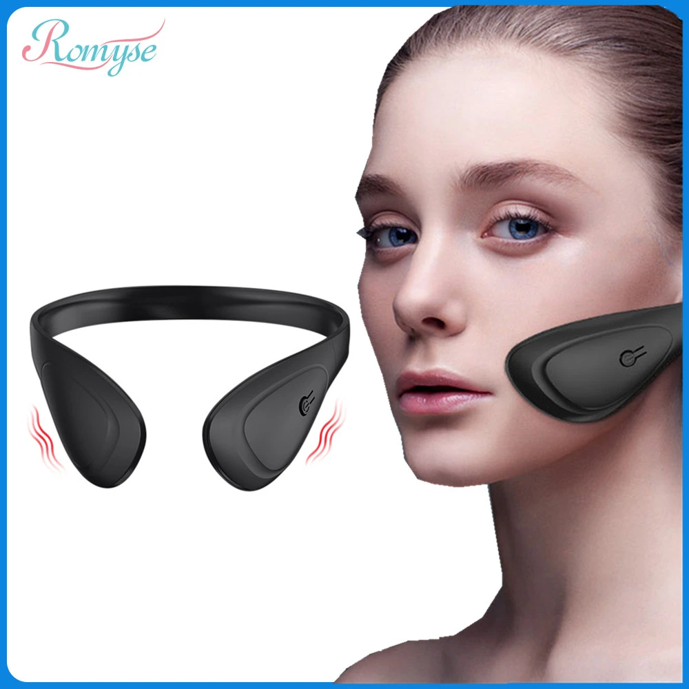Electric V Face Massager Vibrating Tens Machine Microcurrent EMS ...