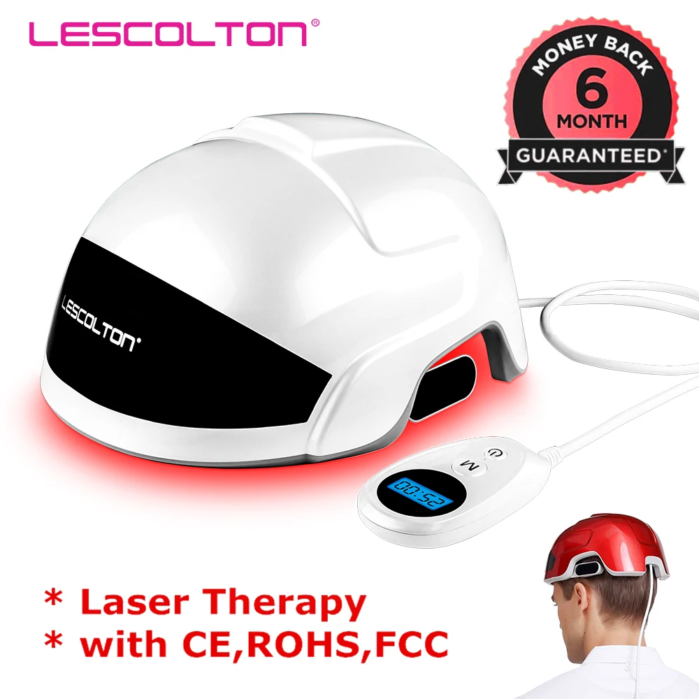 Laser Helmet for Hair Grow LED Light Hair Growth Cap Anti Hair Loss ...