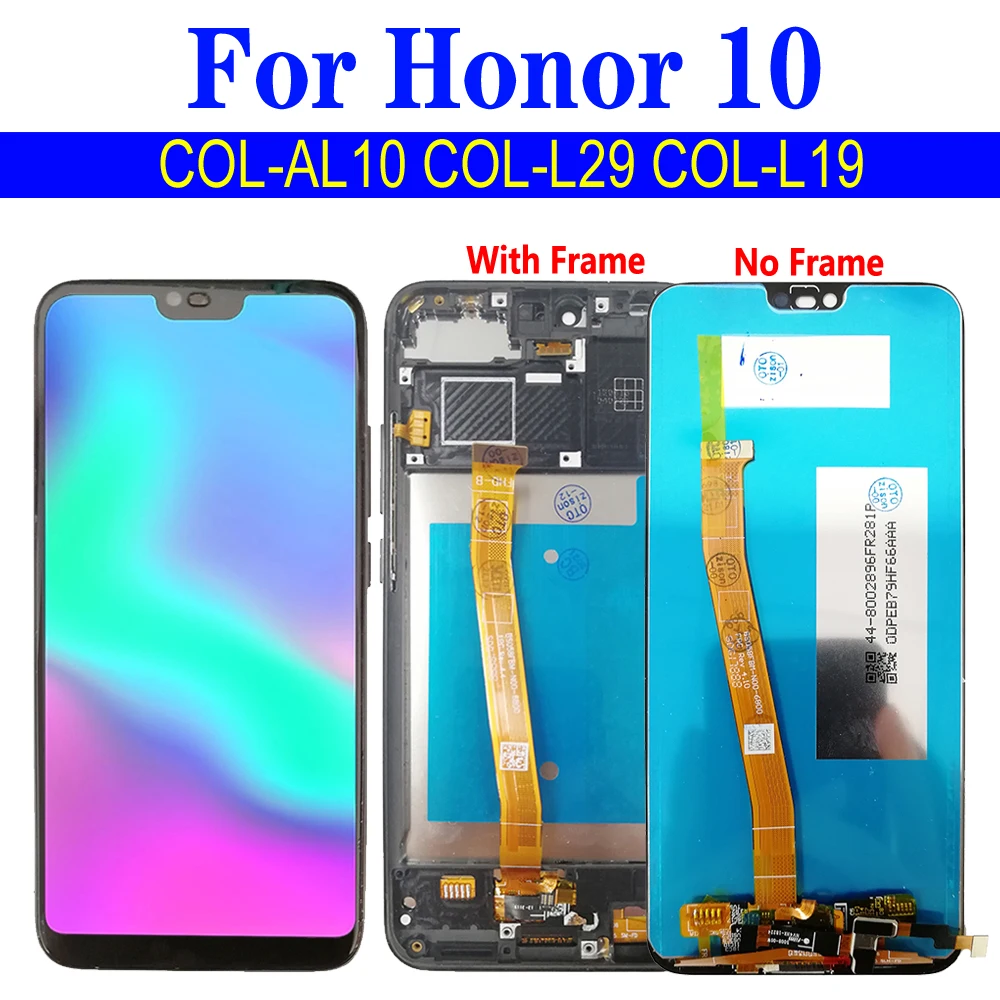 5-84-Display-For-Honor-10-LCD-With-Frame-COL-AL10-COL-L29-COL-L19 ...