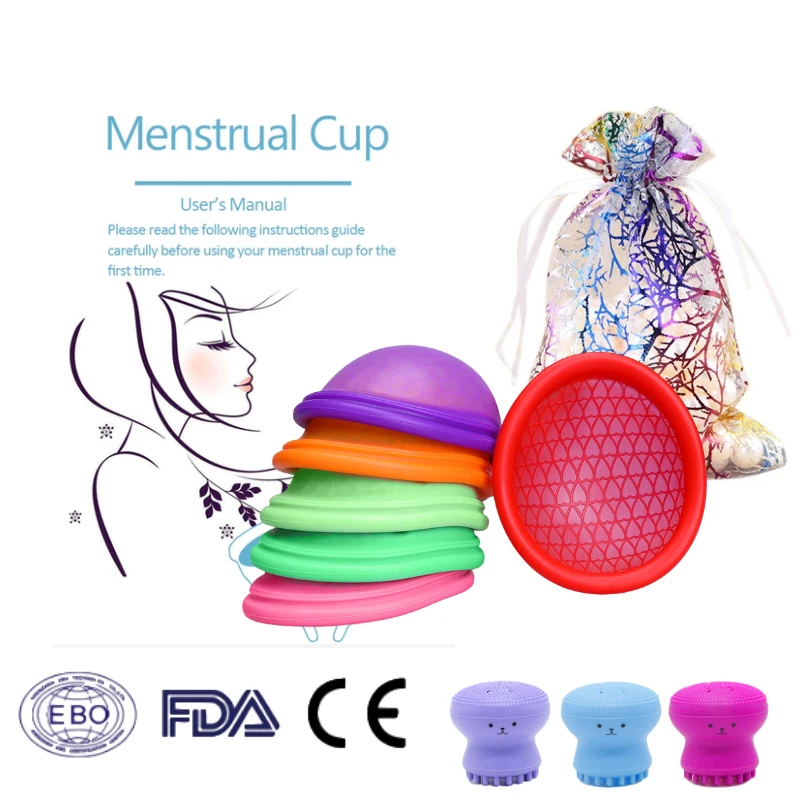 4CS Silicone Menstrual Dis Reusable Menstrual Disc with Flat fit Design ...