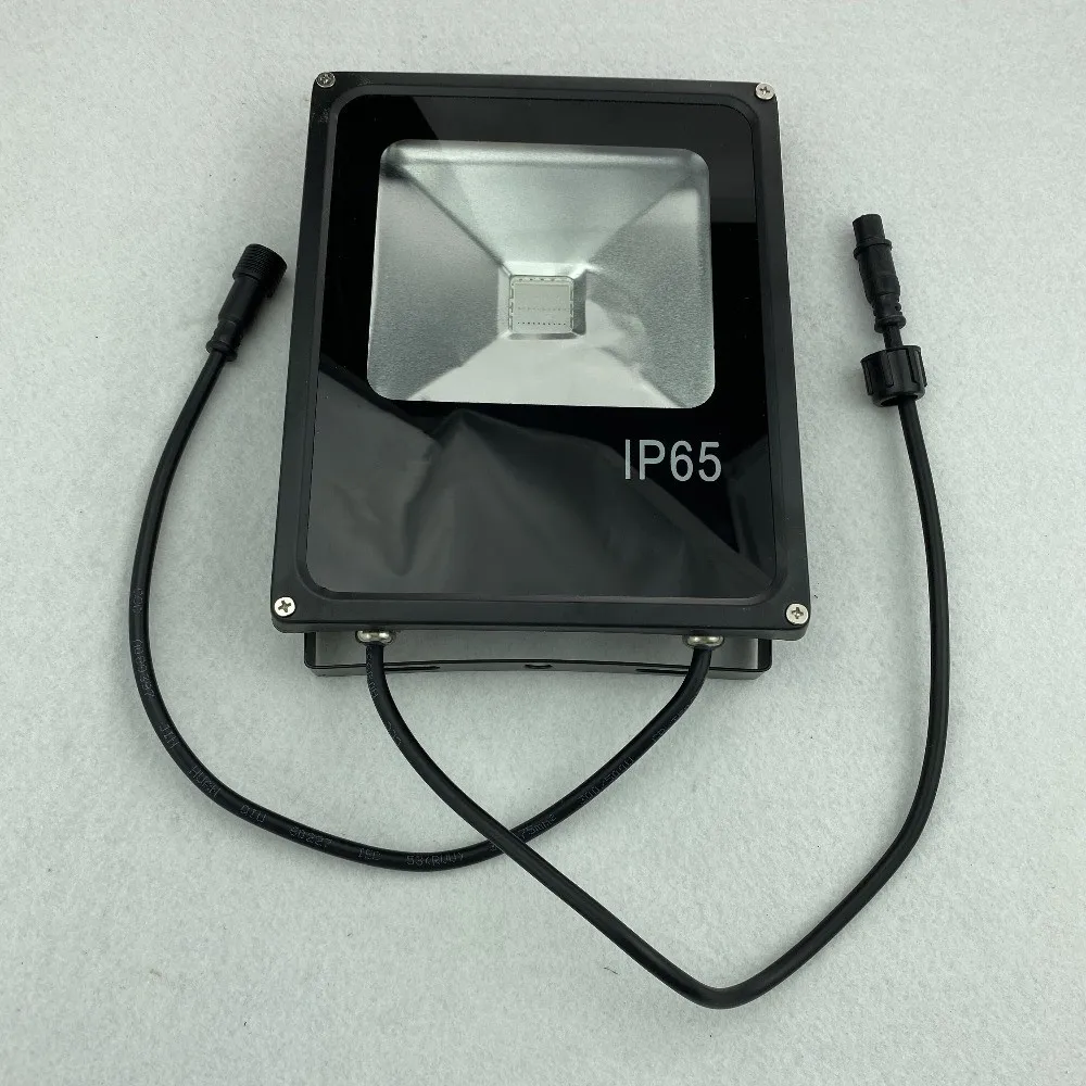 DC12V input 20W high power led WS2811 controlled RGB flood light ...