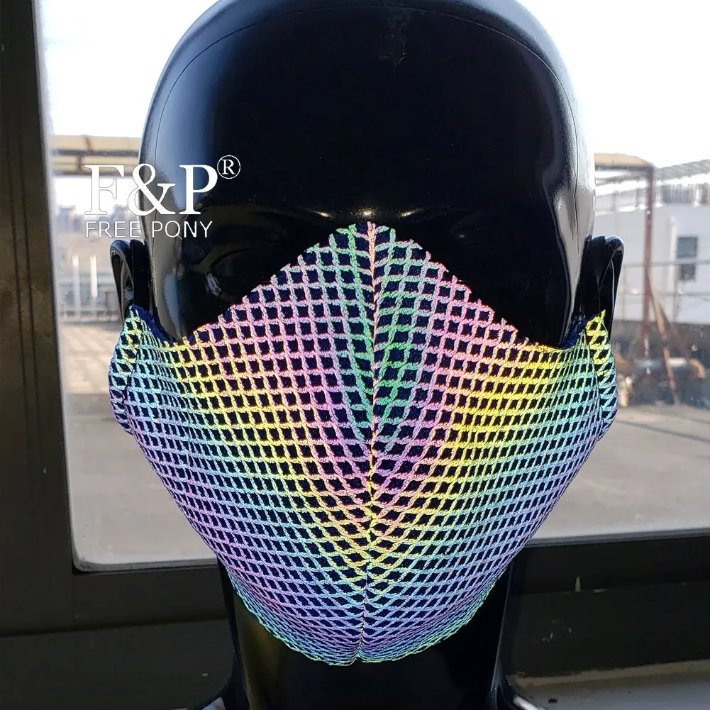 Holographic-Reflective-Rainbow-EDM-Dust-Mask-Bandeau-Burning-Man ...
