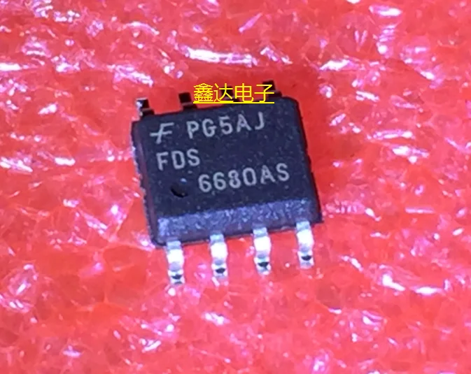 10pcs/lot FDS6680 FDS6680AS SOP 8 30V 1A|Contactors| - AliExpress