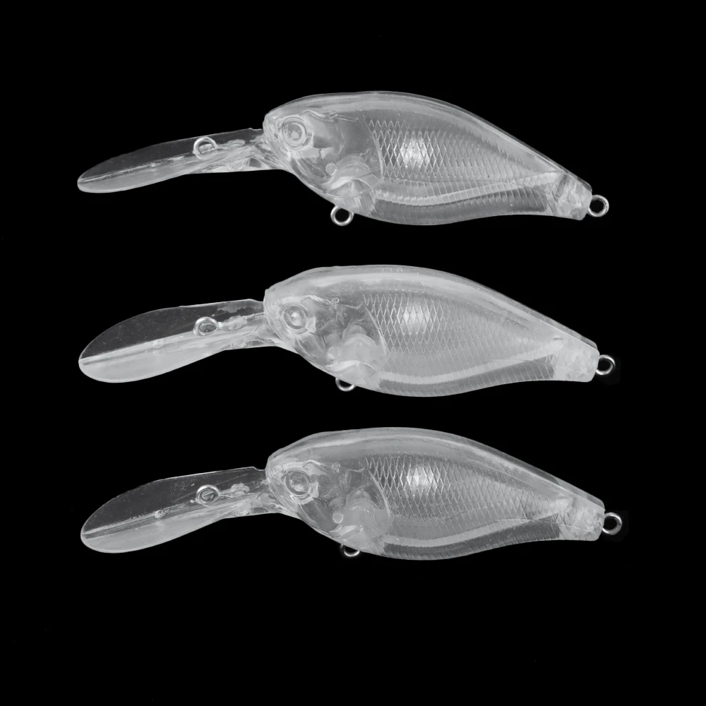 Unpainted Crankbaits 10pcs Unpainted Fishing Lure Blanks - 90mm 7.5g ...