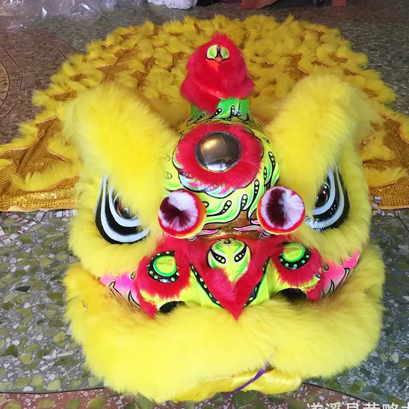 Southern-Lion-Dance-Traditional-Folklore-Performance-Suit-Lion-Head ...